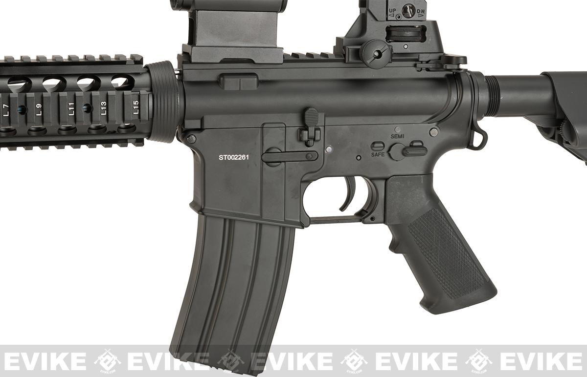 CYMA Sport Full Metal M4-CQB RIS Carbine Airsoft AEG Rifle (Package ...