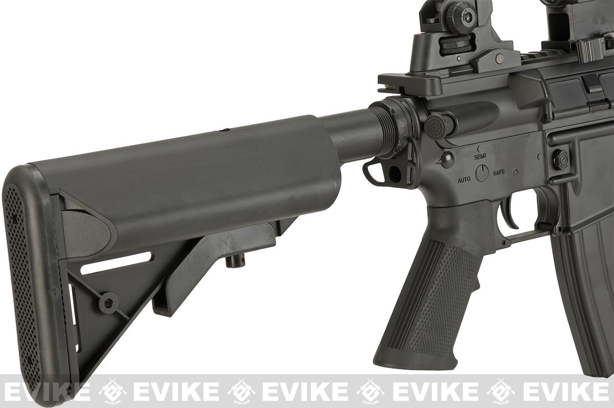 CYMA Sport Full Metal M4-CQB RIS Carbine Airsoft AEG Rifle (Package ...