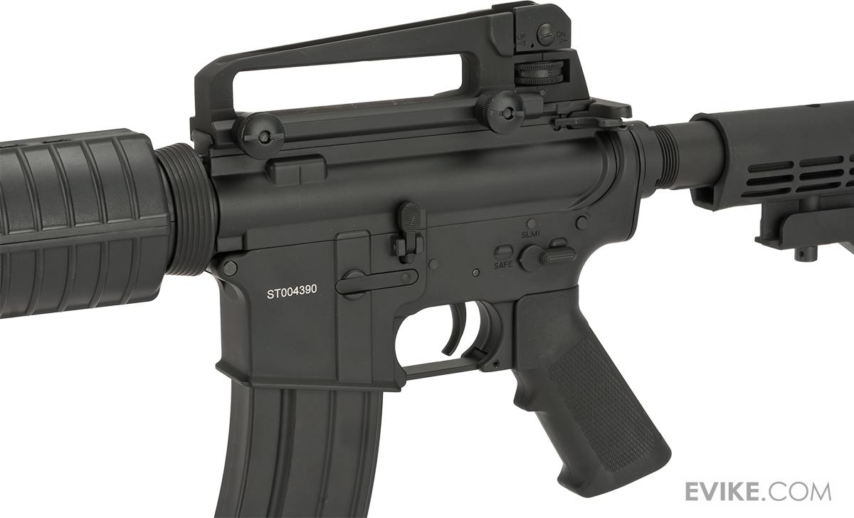 CYMA M933 Commando Airsoft AEG Carbine Rifle (Package: Add 9.6v NiMH Battery + Charger), Airsoft ...