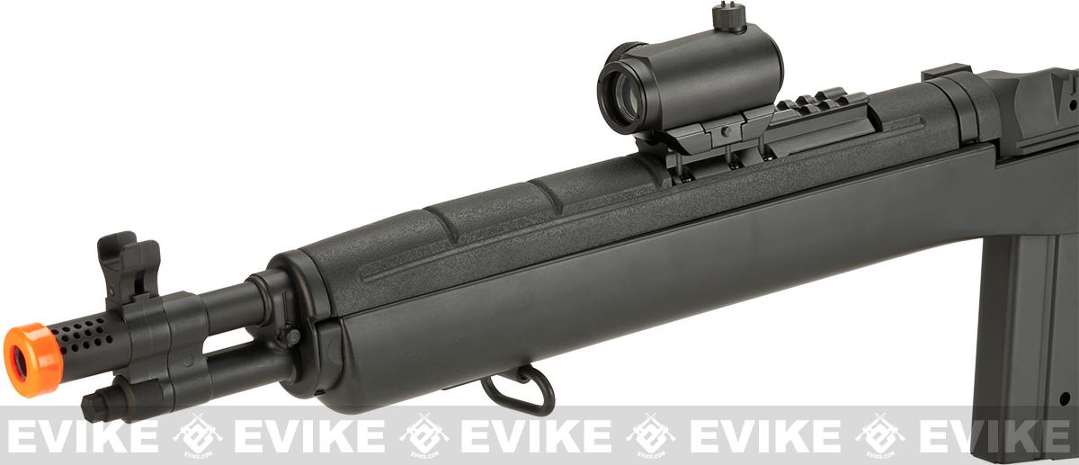 CYMA Socom-16 M14 Full Size Airsoft AEG (Package: Black / DMR Stock ...