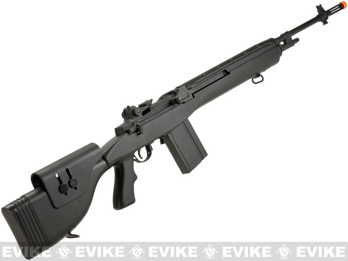 CYMA Full Size M14 Airsoft AEG with Polymer DMR Style Stock (Package ...