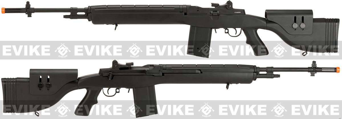 CYMA Full Size M14 Airsoft AEG with Polymer DMR Style Stock (Package ...