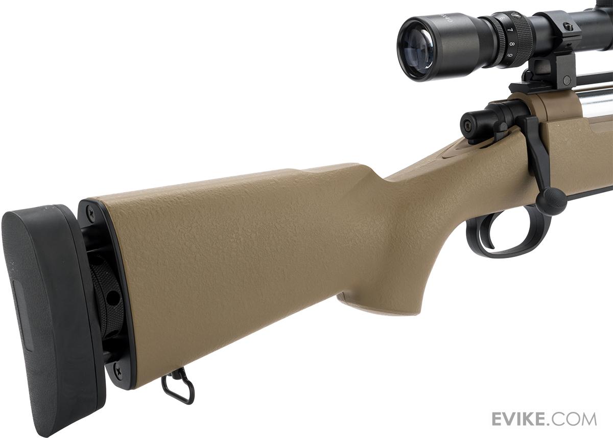 CYMA Advanced M24 Military Airsoft Bolt Action US Army Scout Sniper ...