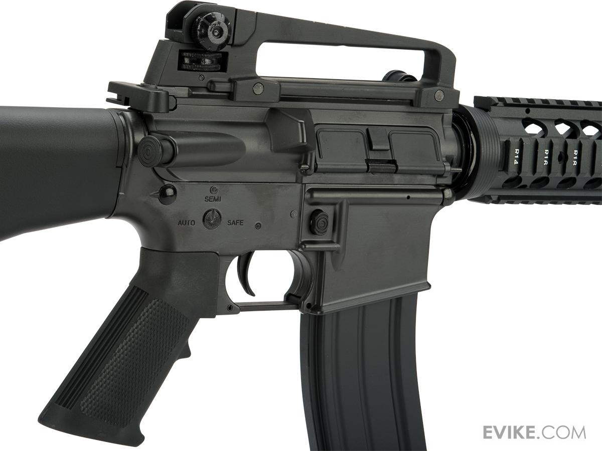 CYMA Sport M16A4 RAS Full Metal Airsoft AEG w/ Lipo Ready Gearbox ...