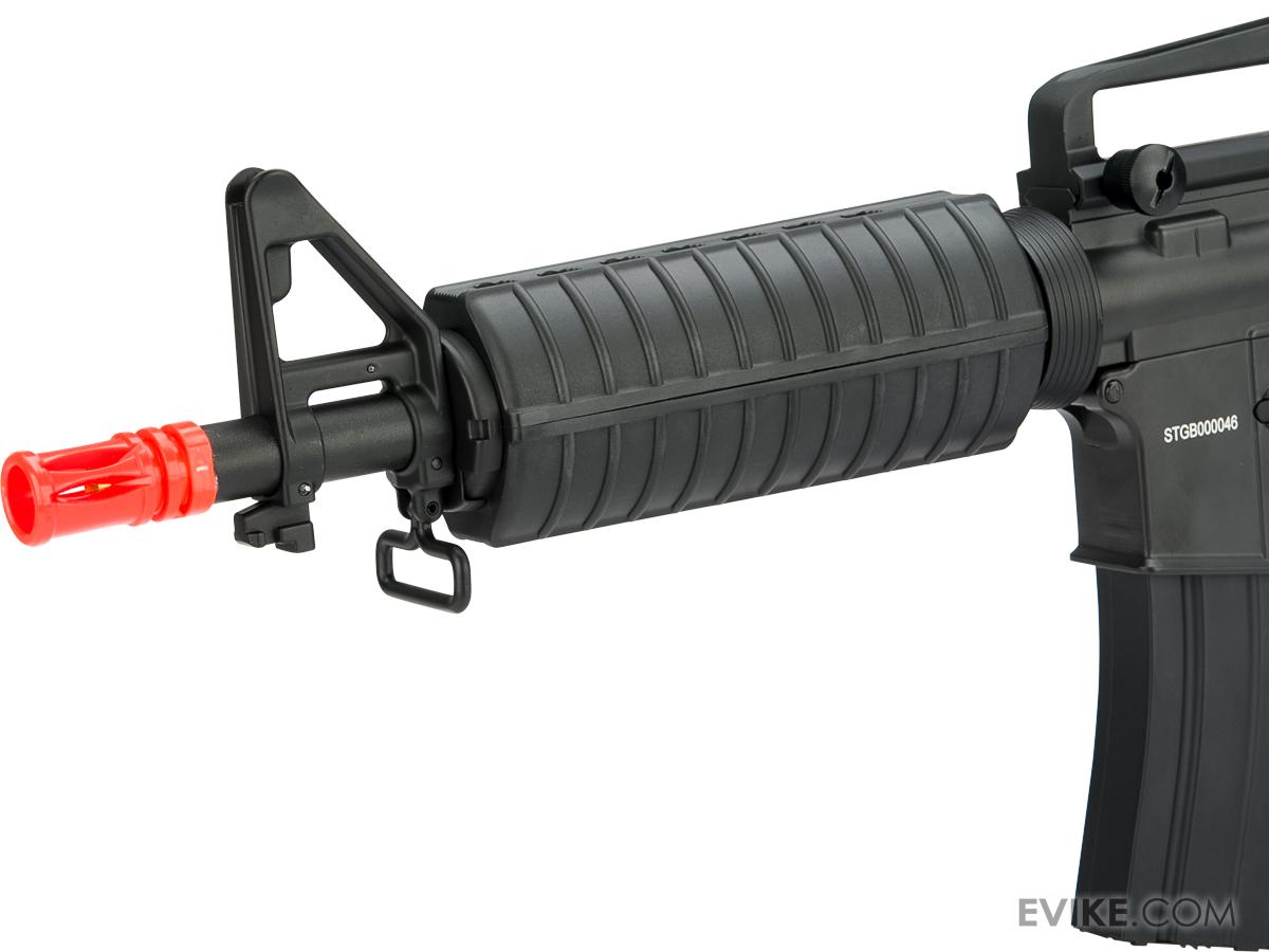 CYMA Sport M4 Commando Full Metal Airsoft AEG (Package: Black / Gun ...