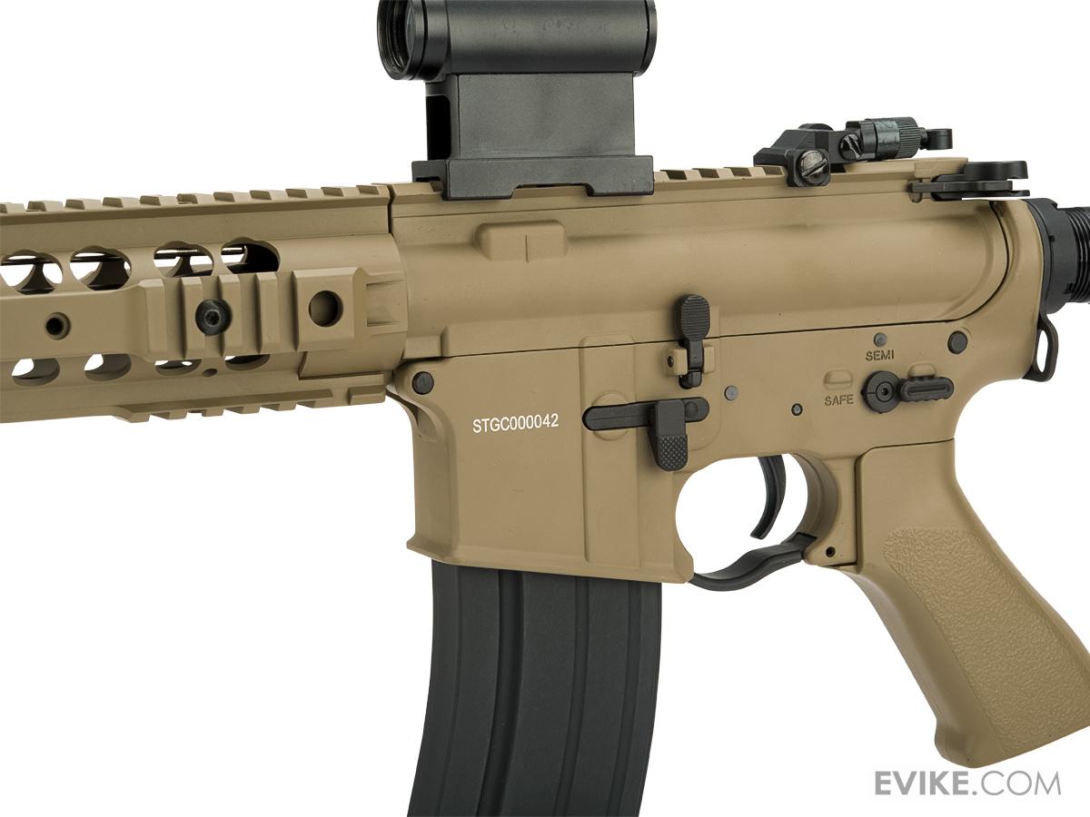 CYMA Sport Full Metal M4 AEG with 13" UX Modular Handguard (Color: Flat ...