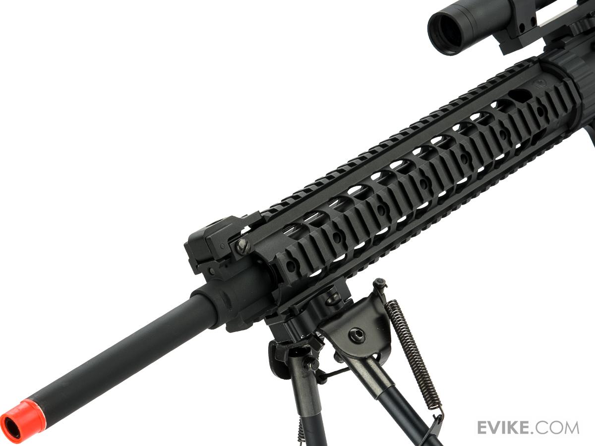 CYMA Sport Full Metal MK12 SPR MOD.1 Airsoft AEG (Color: Black ...