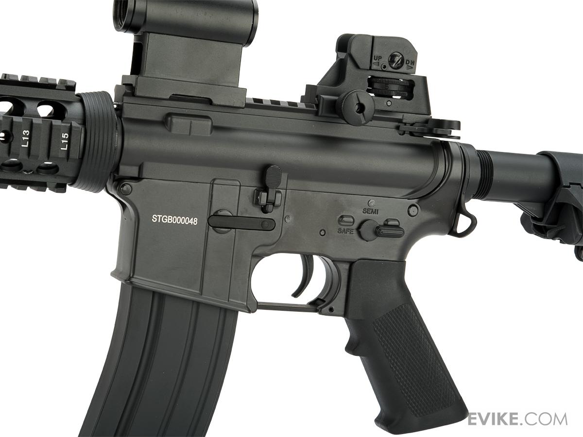 CYMA Sport M4 CQB-R Full Metal Airsoft AEG (Package: Gun Only / Type B ...