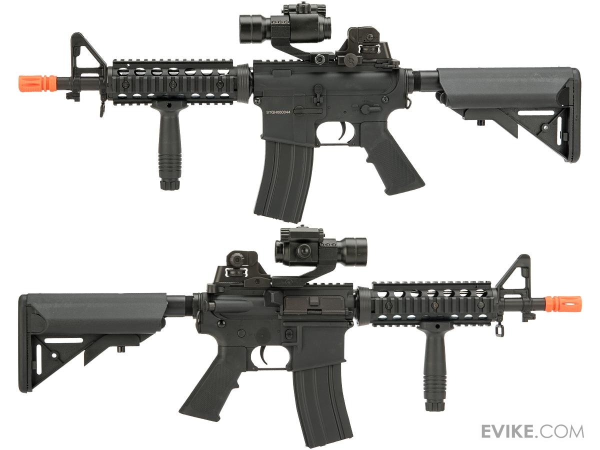 CYMA Sport CQB-R M4 Airsoft AEG with 7" RIS Handguard (Color: Black ...