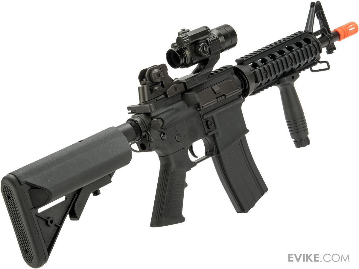 CYMA Sport CQB-R M4 Airsoft AEG with 7" RIS Handguard (Color: Black ...