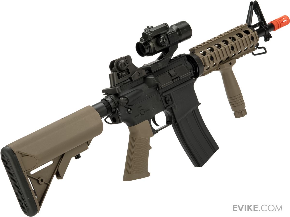 CYMA Sport CQB-R M4 Airsoft AEG with 7" RIS Handguard (Color: Tan ...