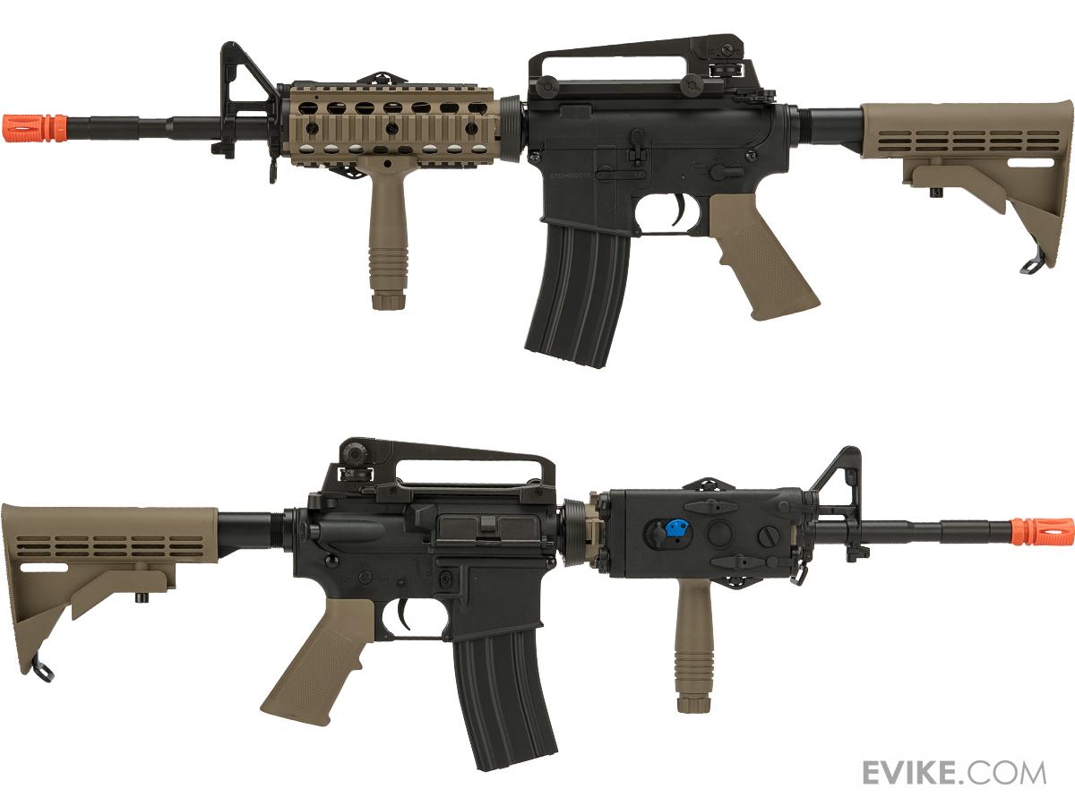 CYMA Sport M4A1 RIS Airsoft AEG w/ Lipo Ready Gearbox (Color: Tan ...