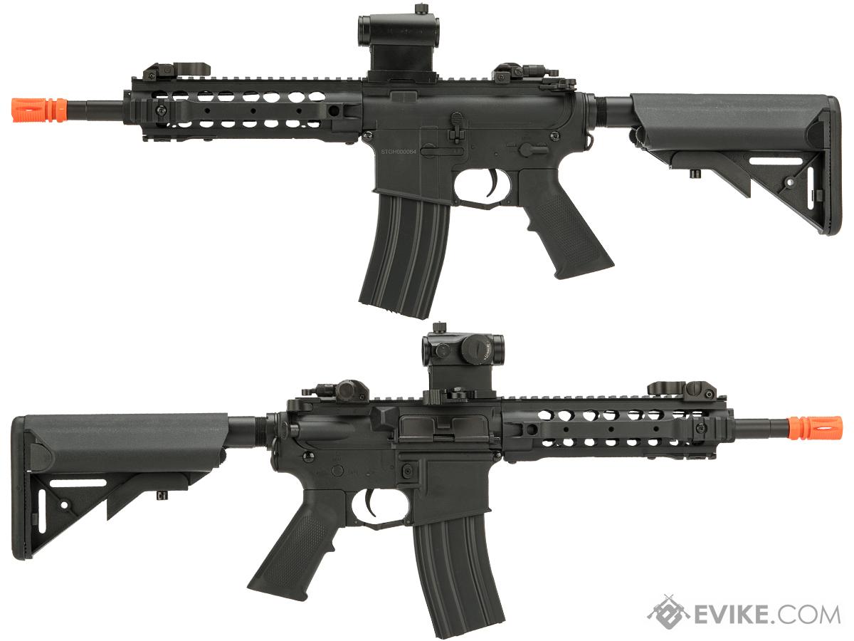 CYMA Sport CQB M4 Airsoft AEG with 8" UX 4 Handguard (Color: Black ...
