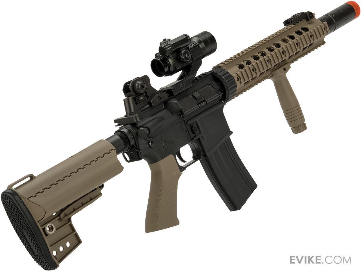 CYMA Sport Jungle Carbine M4 with RIS Handguard (Color: Tan), Airsoft ...