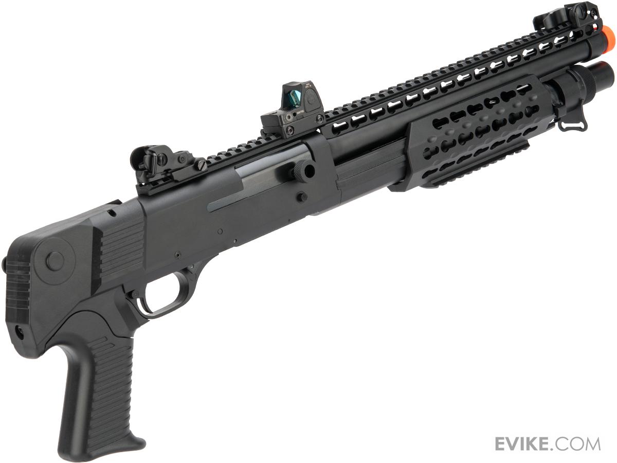 CYMA Sport M3 3-Round Burst Multi-Shot Shell Loading Airsoft Shotgun ...