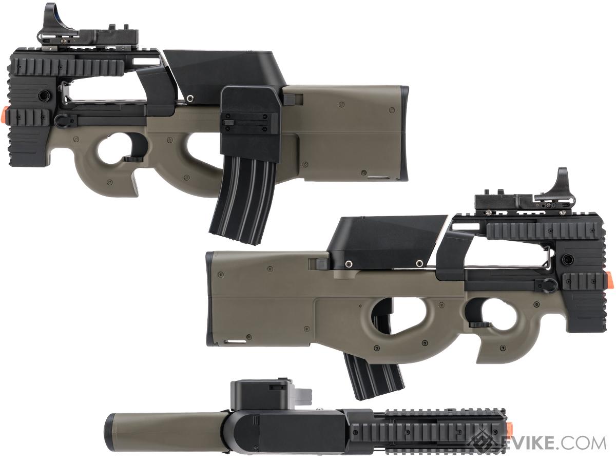 Evike.com Custom Swordfish P90 with Terminator Magazine Conversion Kit ...