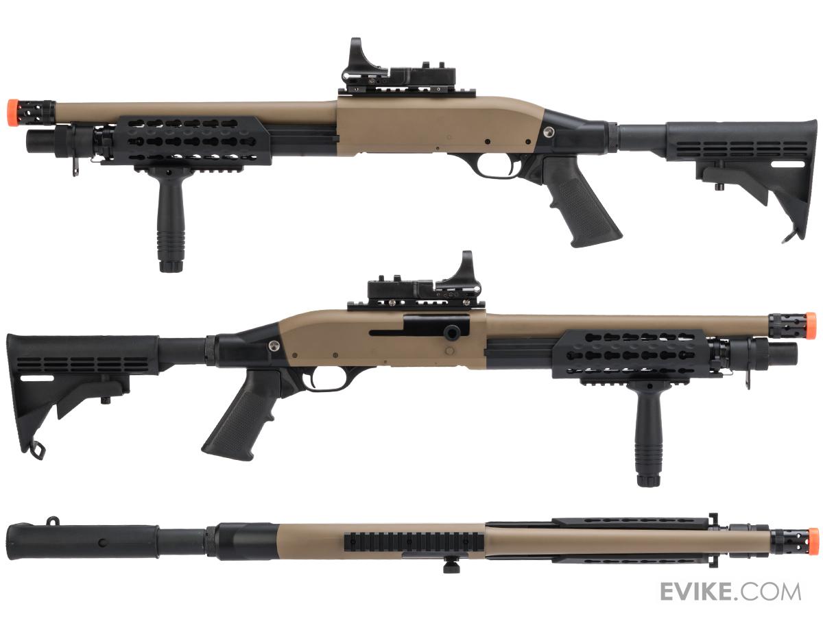 CYMA Sport Tactical M3 Super 90 3-Round Burst Airsoft Shotgun (Model ...