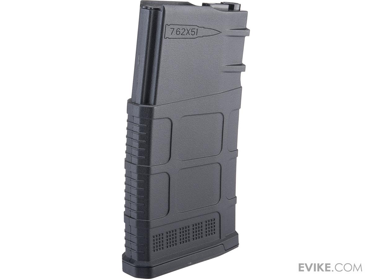 CYMA 110rd Polymer Mid-Cap Magazine for SR-25 Series Airsoft AEG Rifles ...