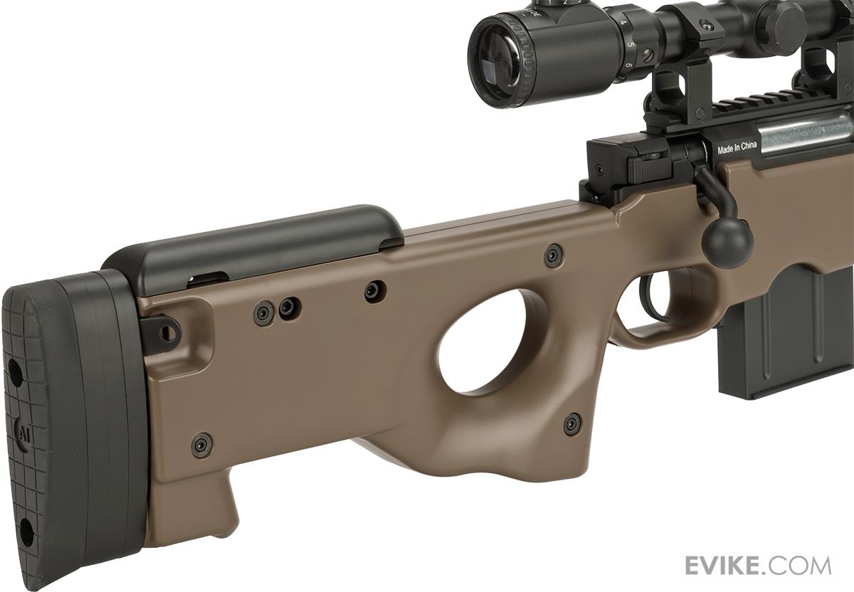 CYMA Advanced L96 Bolt Action High Power Airsoft Sniper Rifle (Color ...