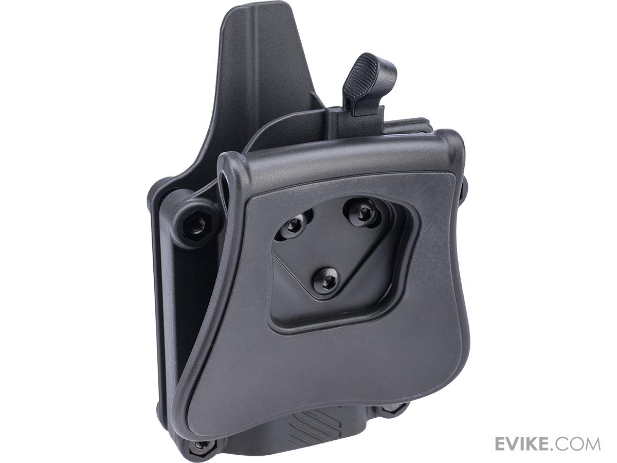 CYTAC Mega-Fit Hard Shell Thumb Retention Universal Pistol Holster ...
