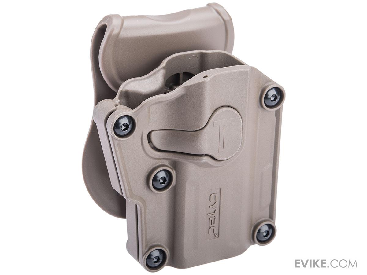 CYTAC Mega-Fit Hard Shell Active Retention Universal Pistol Holster ...