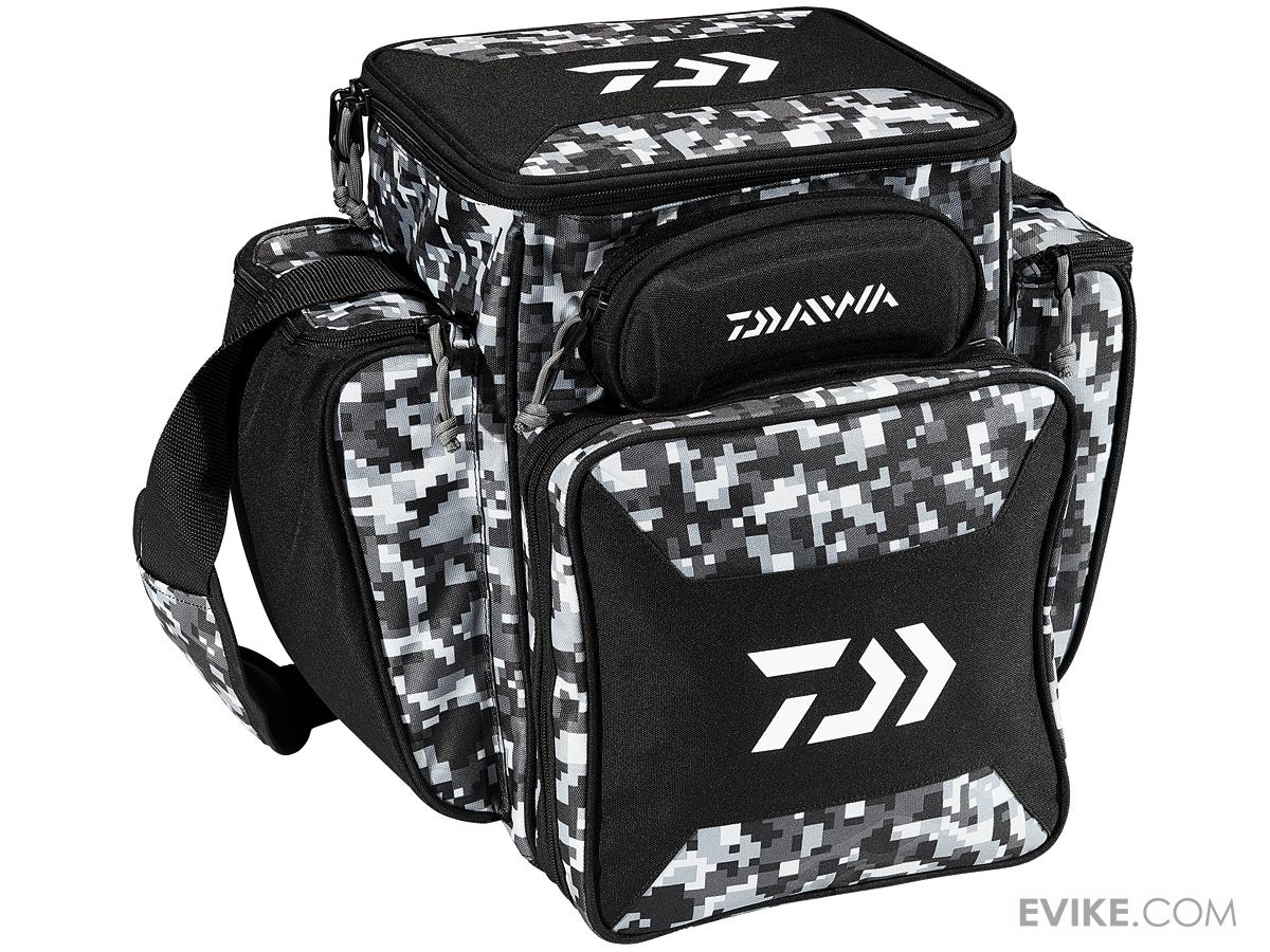 Daiwa D-VEC Tactical Soft Sided Tackle Box (Size: Large / Digital Camo ...