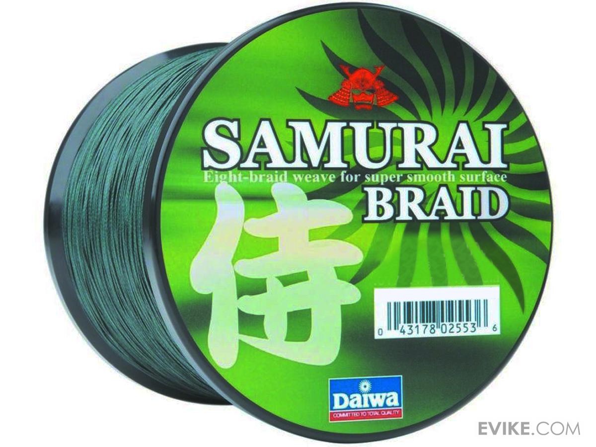 Daiwa Samurai Braid 8 Strand Woven Line (Model: 80 Pounds / 1500 Yards ...