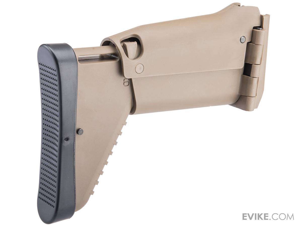 Double Bell Replacement Folding Collapsible Stock for SCAR Series ...