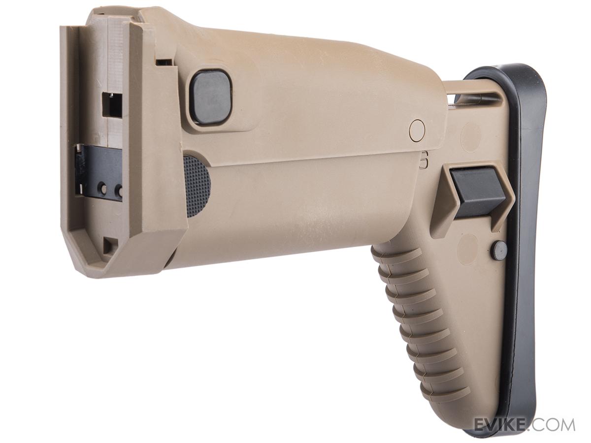 Double Bell Replacement Folding Collapsible Stock for SCAR Series ...