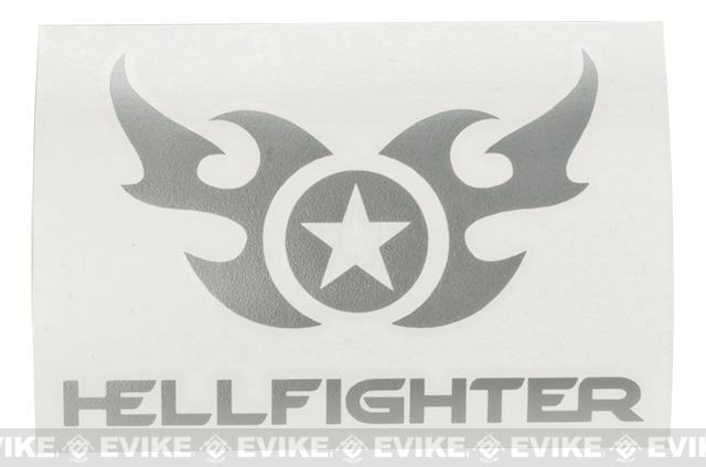 SureFire "HellFighter " Vinyl Decal - Silver, Evike Stuff, e-SWAGG ...