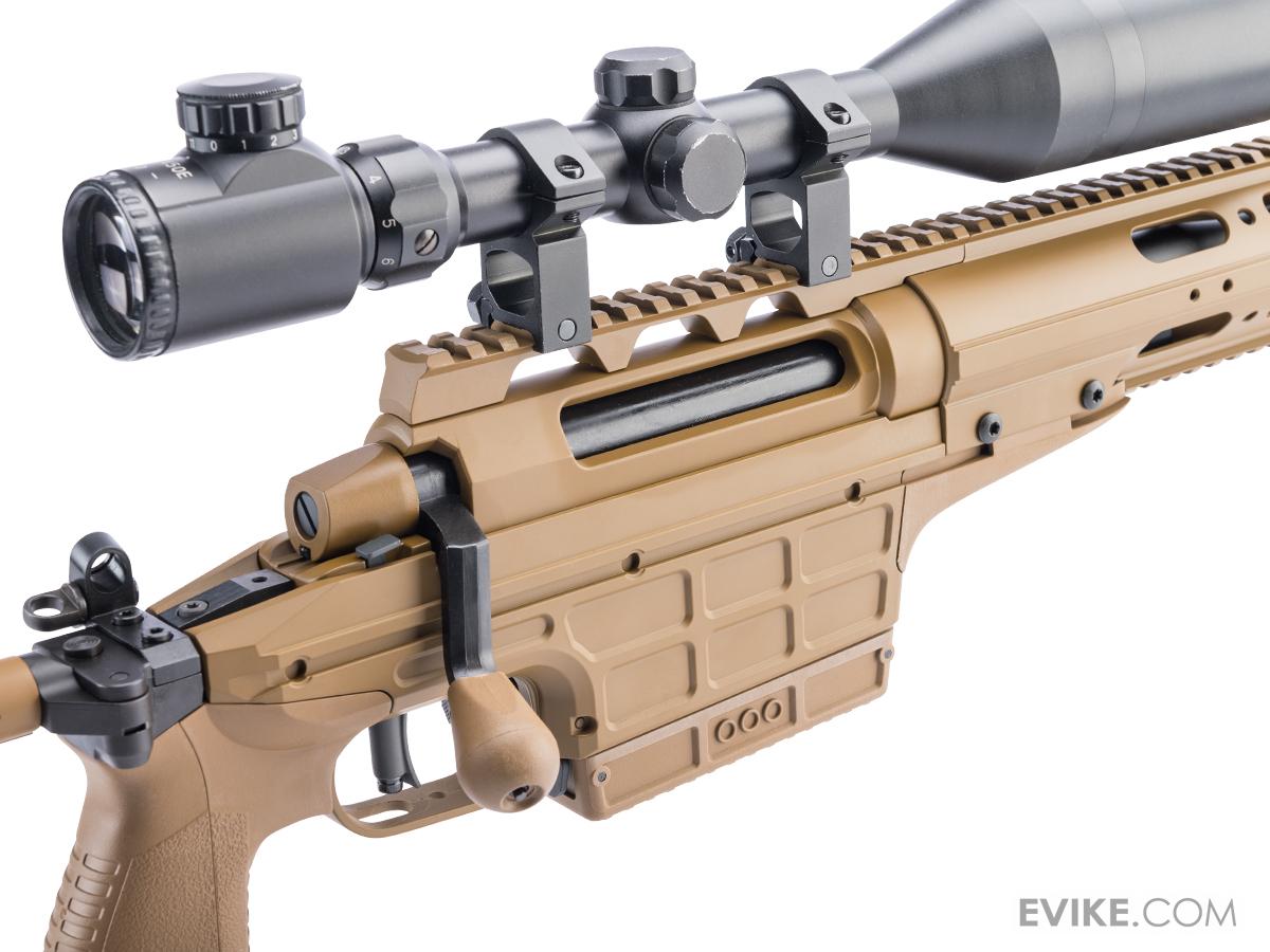 Double Eagle SAKO Licensed TRG M10 Bolt Action Airsoft Sniper Rifle ...