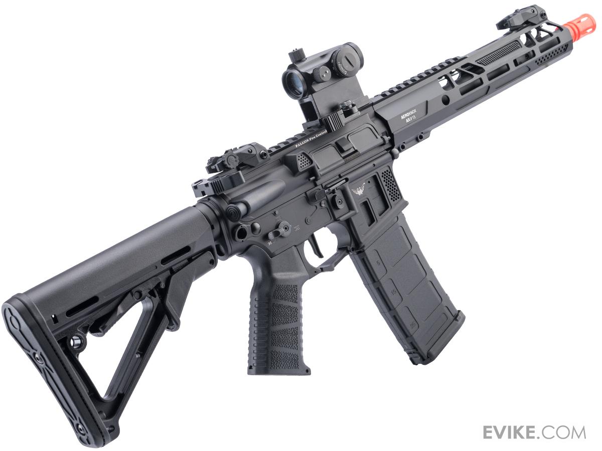 Double Eagle Aeroknox Licensed AX-15 MPR-M4 Airsoft AEG Rifle w/ Falcon ...