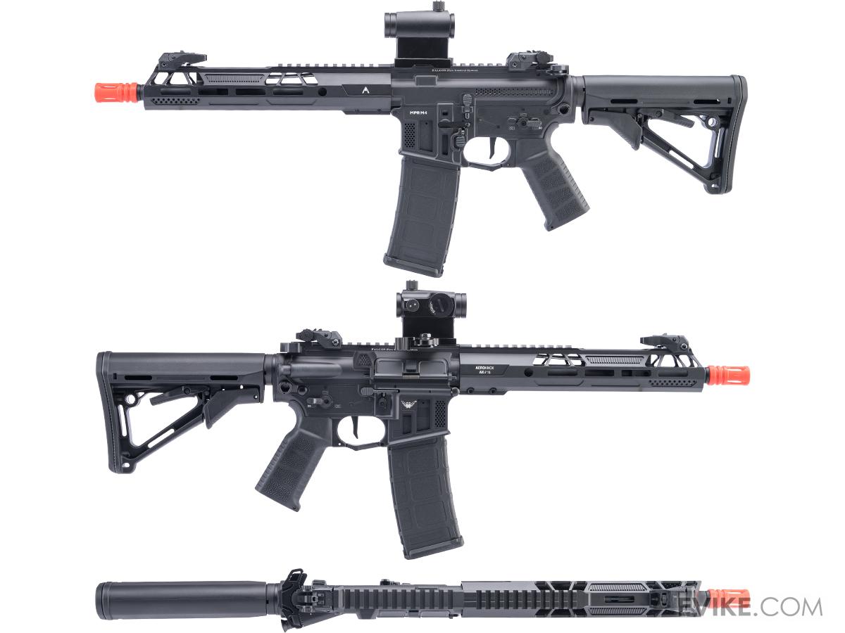 Double Eagle Aeroknox Licensed AX-15 MPR-M4 Airsoft AEG Rifle w/ Falcon ...