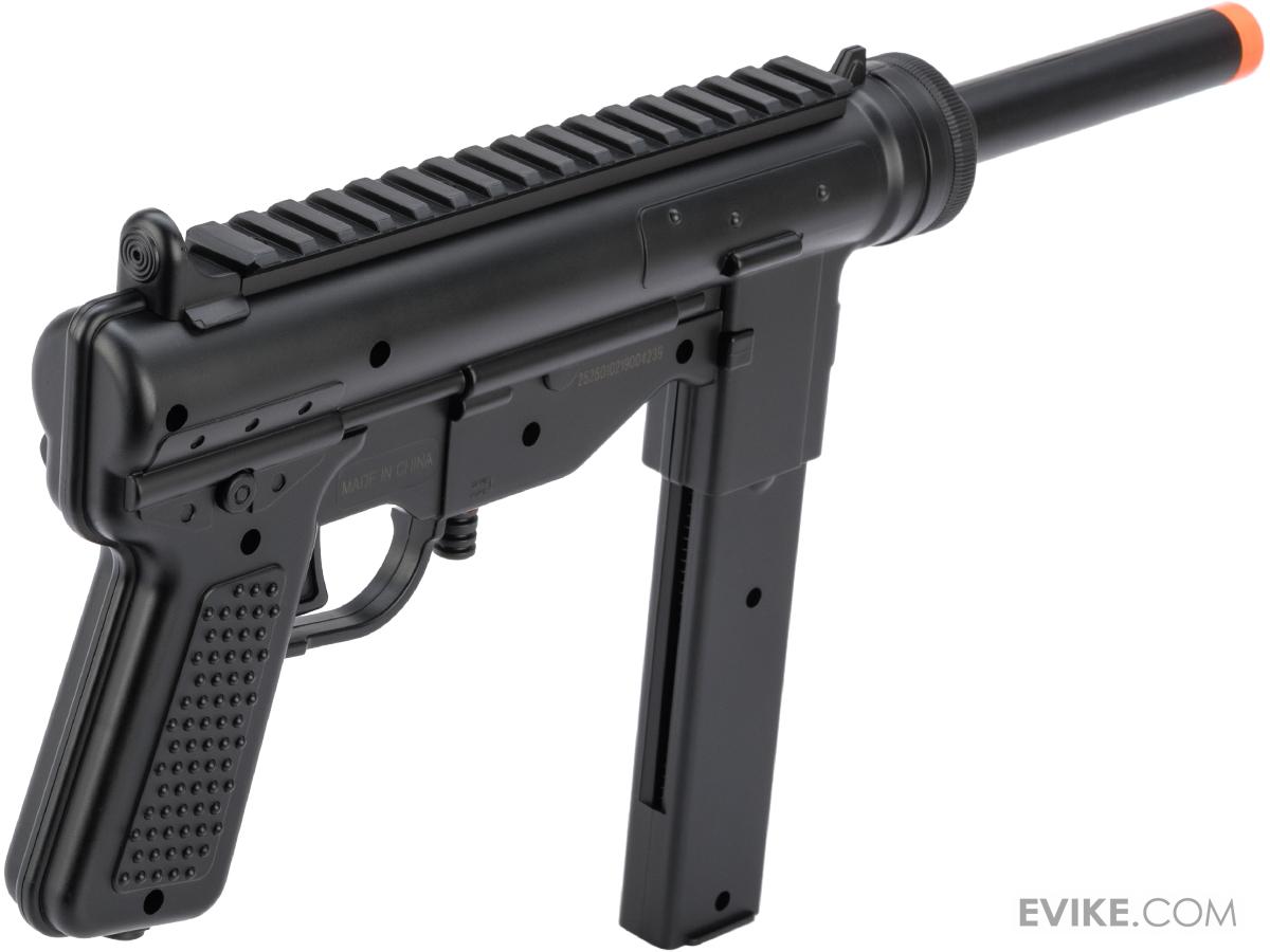 Double Eagle M302F Airsoft SMG Spring Pistol, Airsoft Guns, Air Spring Pistols - Evike.com ...