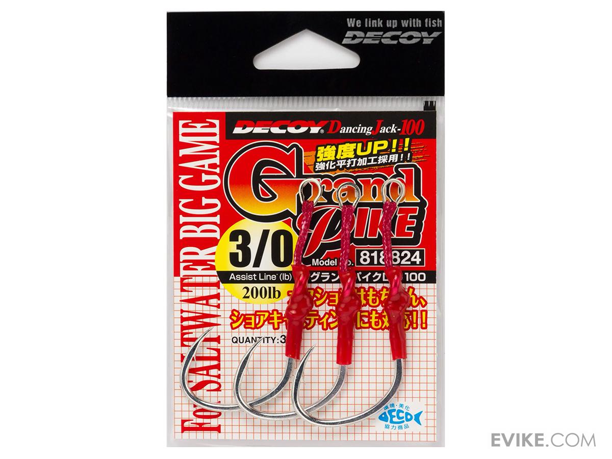 Decoy Grand Pike Single Assist Hook (Size: 5/0 / 2-Pack), MORE, Fishing ...