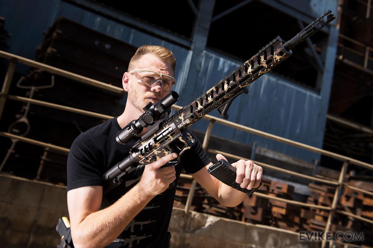 Demolition Ranch UDR-15 AR15 Airsoft AEG Training Rifle by EMG / F-1 ...