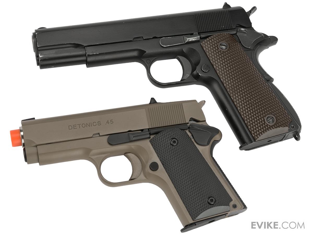 Matrix Elite Detonics 1911 .45 Combat Master Airsoft Gas Blowback ...