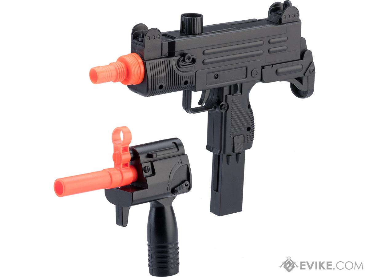 Double Eagle M35 Spring Powered Uzi Airsoft SMG, Airsoft Guns, Air ...