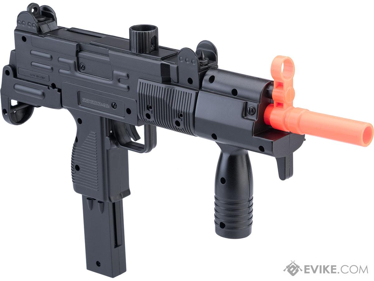 Double Eagle M35 Spring Powered Uzi Airsoft SMG, Airsoft Guns, Air ...