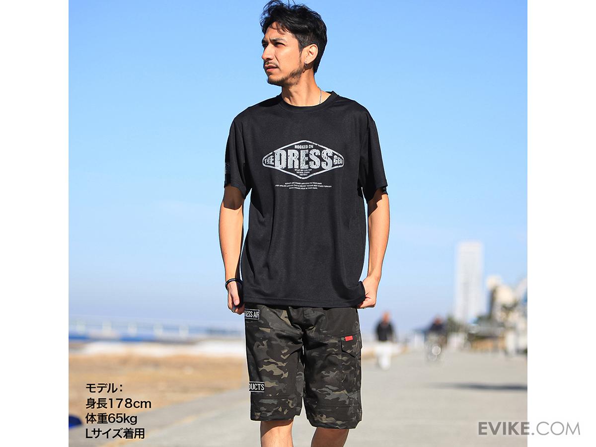 DRESS Military Half Pants Plus (Color: Multicam Black / Medium ...