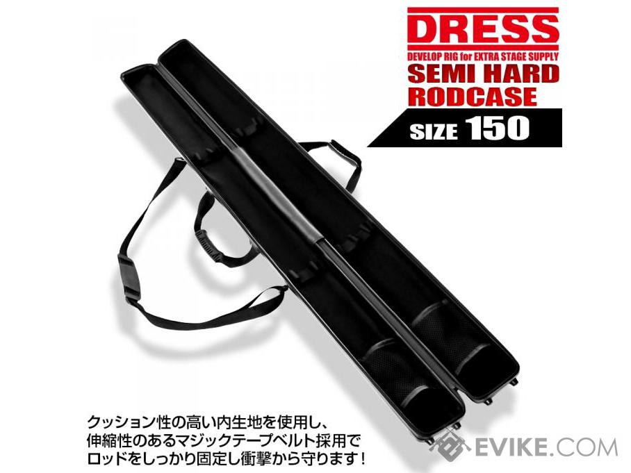 DRESS Semi-Hard Fishing Rod Case (Size: 150cm), MORE, Fishing, Box and ...