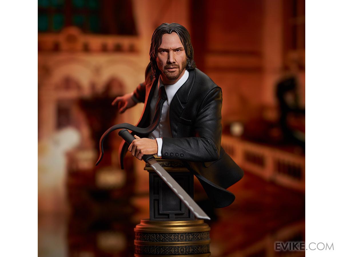 Diamond Select Toys Limited Run John Wick Chapter 3 1:6 Scale Mini-Bust ...