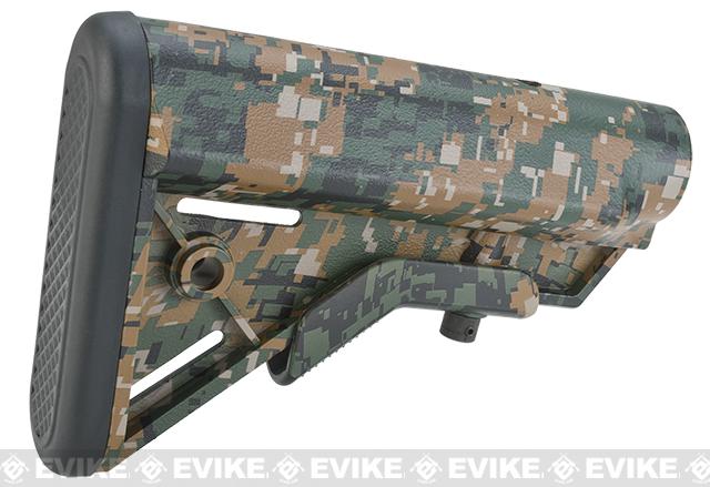 DYTAC SOPMOD Retractable Crane Stock for M4 Series Airsoft Rifles ...