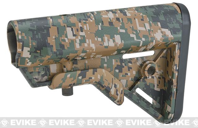 DYTAC SOPMOD Retractable Crane Stock for M4 Series Airsoft Rifles ...