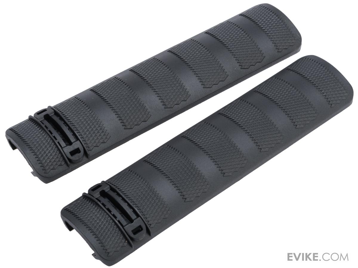 DYTAC 6" Polymer Airsoft Rail Covers (Color: Black / Set of 2 ...