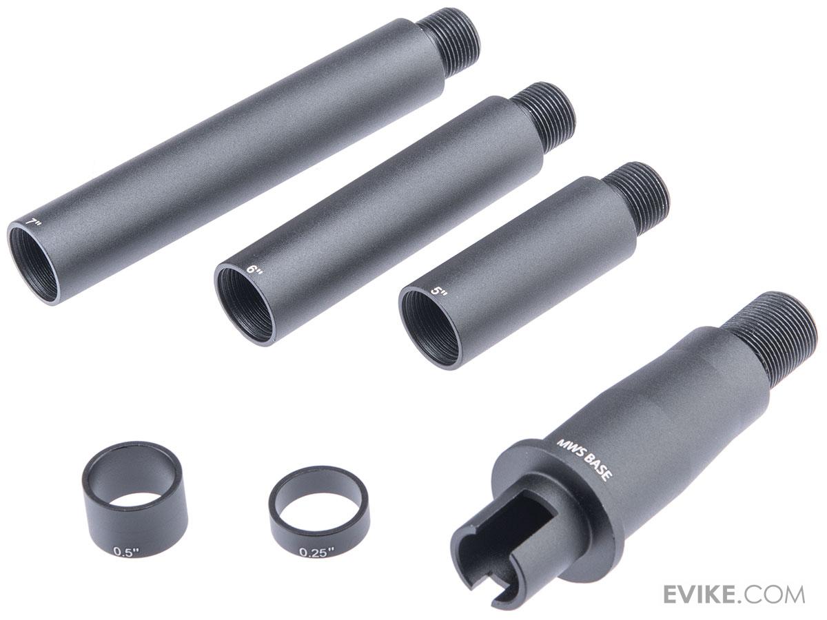 DYTAC Modular Outer Barrel Kit for Tokyo Marui MWS Gas Blowback Airsoft ...