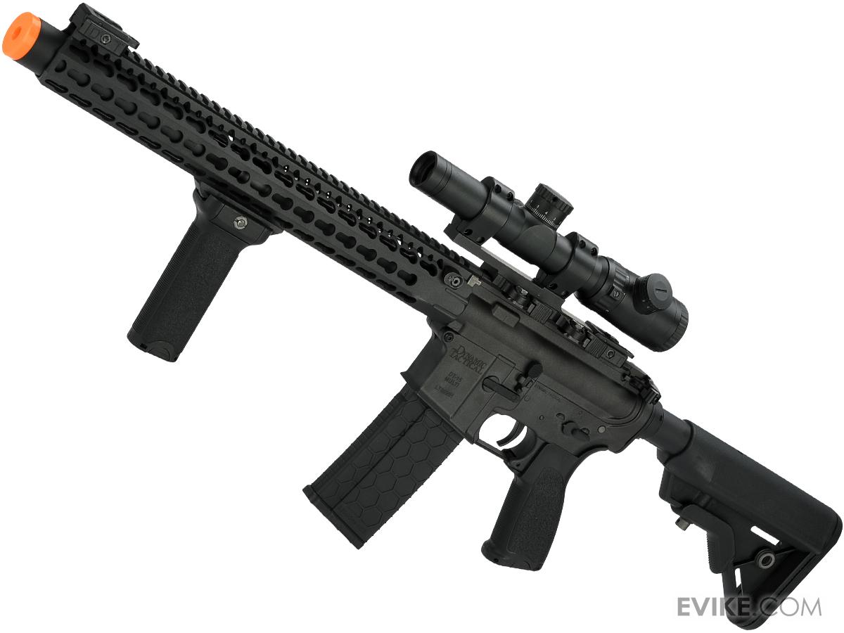 Dytac Bravo Stealth 15" Full Metal M4 Airsoft AEG with Keymod Handguard ...