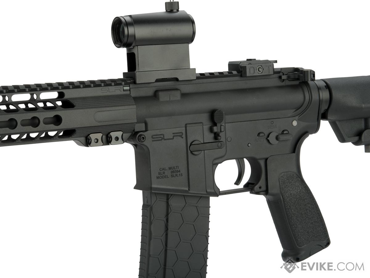 DYTAC SLR Solo Lite SLR15 SBR Airsoft AEG (Color: Black Cerakote ...