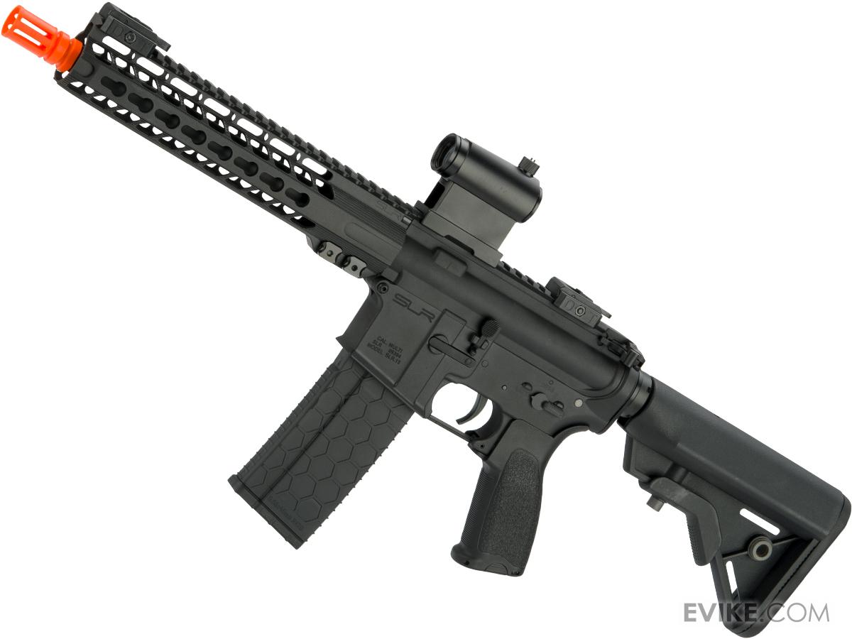 DYTAC SLR Solo Lite SLR15 SBR Airsoft AEG (Color: Black Cerakote ...