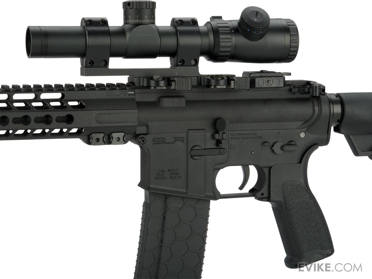DYTAC SLR Solo Lite SLR15 Full Size Airsoft AEG (Color: Black Cerakote ...